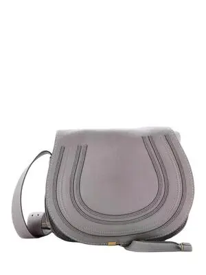 Chloé Marcie Medium Crossbody Bag - Grey