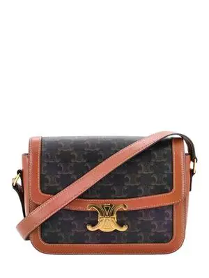 Celine Triomphe Shoulder Bag - Brown