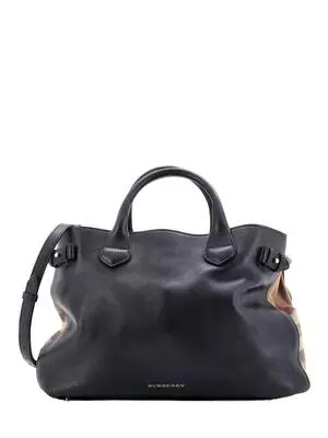Burberry Medium Satchel - Black