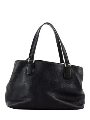 Gucci Soho Working Leather Medium Tote Bag - Black