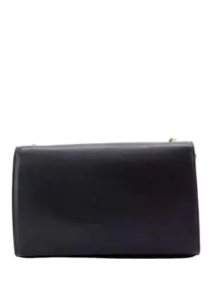 Saint Laurent Monogram Tassel Crossbody Bag - Black