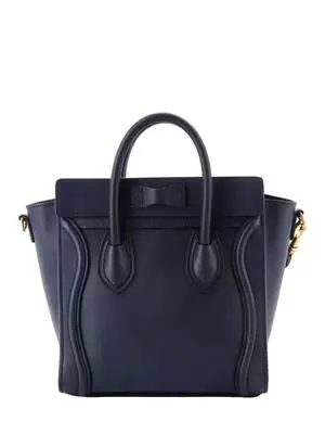 Celine Luggage Bag Nano Crossbody Bag - Blue