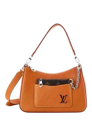 LOUIS VUITTON Marelle Hobo Bag In Epi Leather - Brown