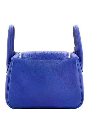 Hermès Lindy Quadrille Bag Clemence - Blue