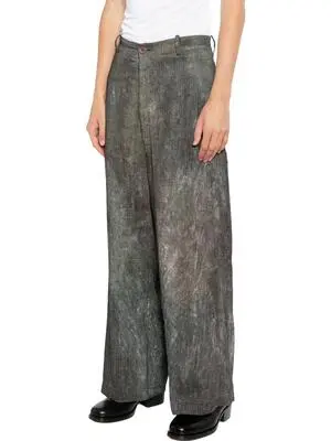 RUNDHOLZ Rundholz Striped Trousers Grey