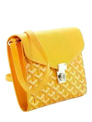 Goyard Chypre Wallet On Strap - Orange