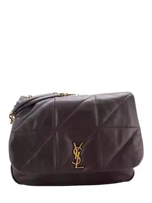 Saint Laurent Jamie 4.3 Quilted Leather Shoulder Bag - Brown