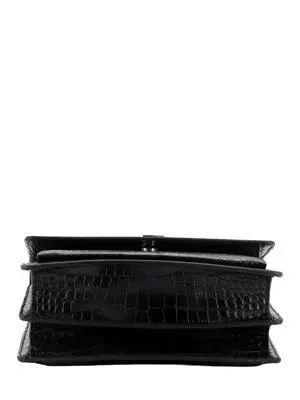 Saint Laurent Medium Sunset Bag - Black
