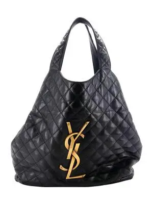 Saint Laurent Icare Maxi Tote Bag - Black