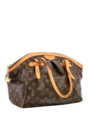LOUIS VUITTON Monogram Canvas Gm Satchel - Brown