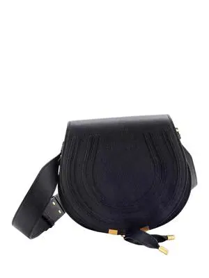 Chloé Marcie Medium Crossbody Bag - Black