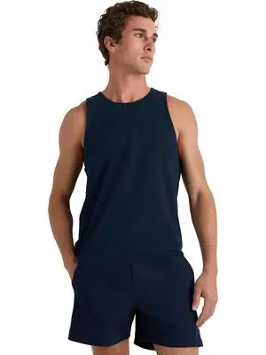 Quince Quince Studio Performance Tank Top Navy