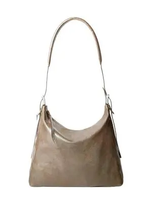 LEMAIRE Small Belted Shoulder Bag - Neutrals