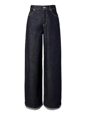 Max Mara Wide-leg Jeans - Blue