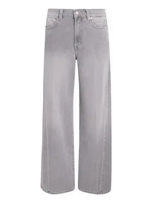 7 For All Mankind 7 For All Mankind Lotta High-Rise Wide-Leg Jeans Grey