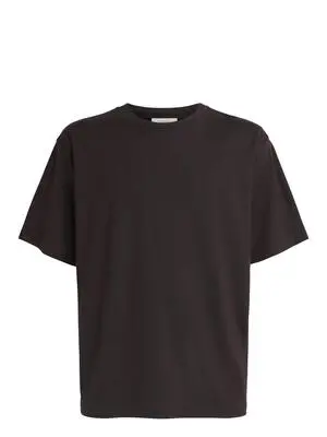 Studio Nicholson Wool Henley T-shirt - Black