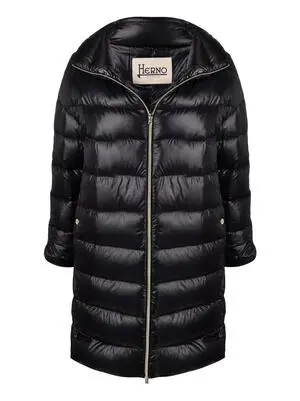 Herno Matilde Midi Down Jacket - Black