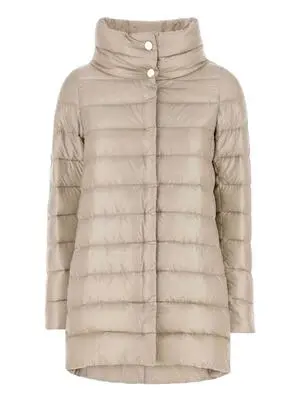 Herno Amelia Midi Down Jacket - Pink