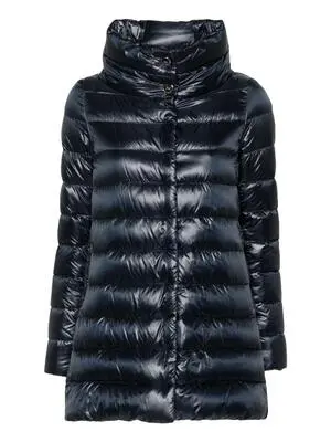 Herno Amelia Midi Down Jacket - Blue