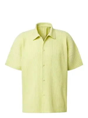 Issey Miyake Monthly Colors: May Pleated Shirt - Yellow