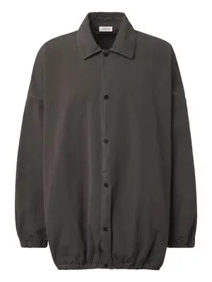 Fear Of God Cotton Poplin Overshirt - Grey