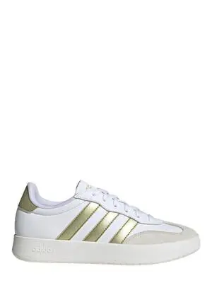 Adidas Sneakers With Gold Metallic Accents - Cloud White/gold Metallic/alumina