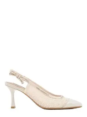 Karl Lagerfeld Sienna Slingback Pumps - Neutrals
