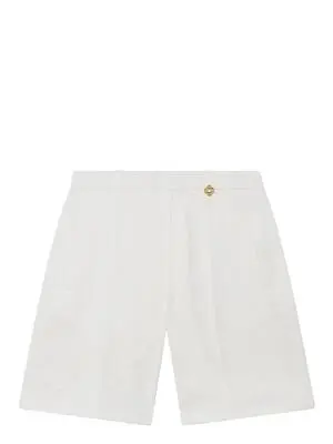 CASABLANCA Casablanca Paris White Monogram Shorts