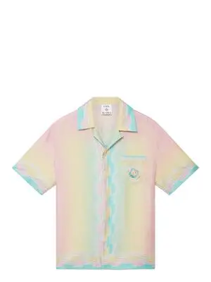 Casablanca For The Love Of Dance Silk Short Sleeve Shirt - Multicolor