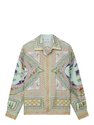 Casablanca Le Labyrinthe Silk Shirt - Multicolor