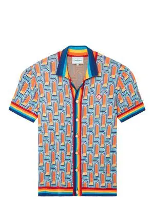 CASABLANCA L'arche De Nuit Polo Shirt, 
