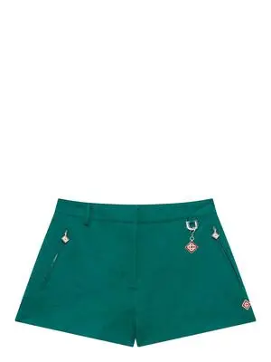 Casablanca Monogram Jacquard Shorts - Multicolor