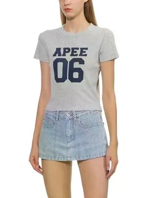 AAPE BY *A BATHING APE Apee™ A Bathing Ape® Graphic T-shirt - Grey