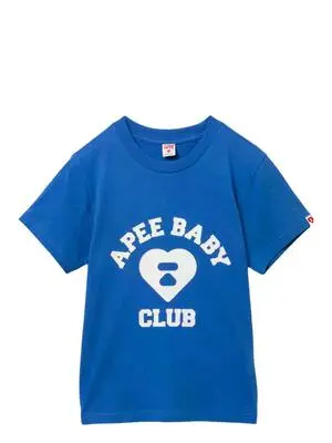 AAPE BY *A BATHING APE Apee™ A Bathing Ape® Printed T-shirt - Blue