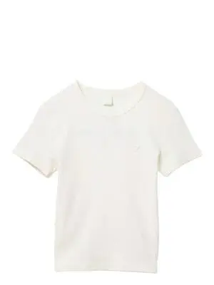 AAPE BY *A BATHING APE Apee™ A Bathing Ape® Heart Badge T-shirt - Neutrals