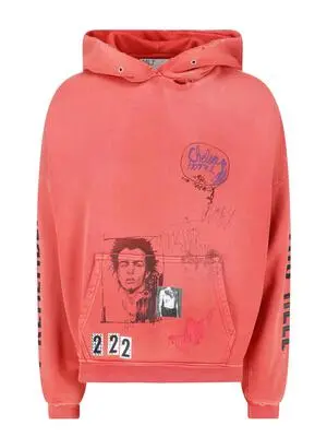 PALY Chelsea Hotel" Cotton Hoodie - Red