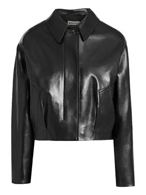 Bally Leather Jacket - Black