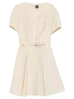 Loewe Anagram Mini Dress - Neutrals