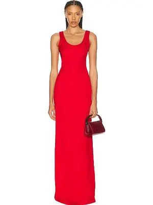 Dries Van Noten Debant Maxi Dress - Red