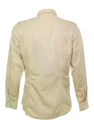 Prada Button-front Flap-pocket Shirt - Neutrals