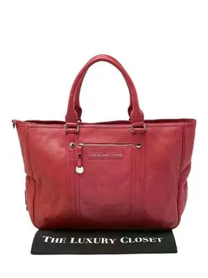 Marc Jacobs Expandable Zip-around Tote Bag - Red