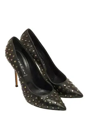 Casadei Leather Pumps - Black