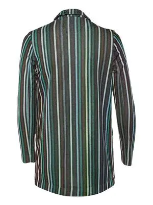 Stella McCartney Lurex Knit Single-breasted Blazer - Black