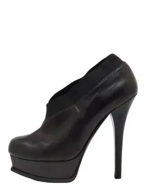 Fendi Platform Ankle Pumps - Black