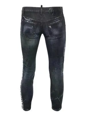 Dsquared2 Distressed Skinny Jeans - Black