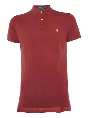 Polo Ralph Lauren Logo-embroidered T-shirt - Red