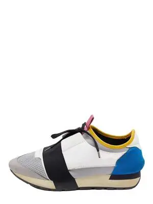 Balenciaga Race Runner Lace-up Sneakers - Grey