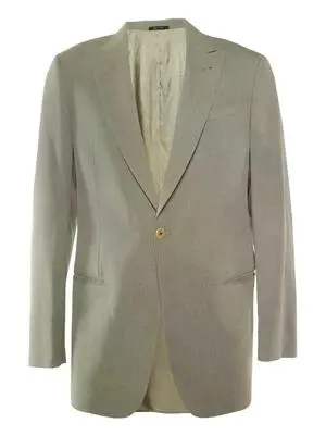 ARMANI Collezioni Notched-lapel Blazer - Neutrals