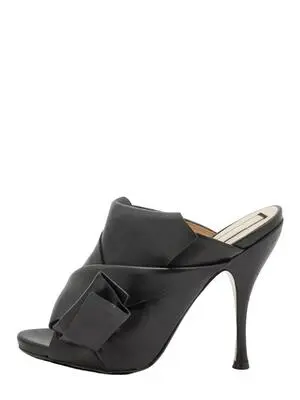 N°21 Ronny Pleated Sandals - Black