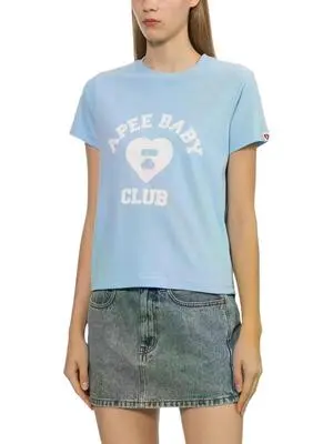 AAPE BY *A BATHING APE Apee™ A Bathing Ape® Baby Club T-shirt - Blue